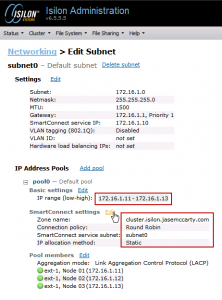 Configuring EMC Isilon SmartConnect – Part I: SmartConnect Basic – Jase ...